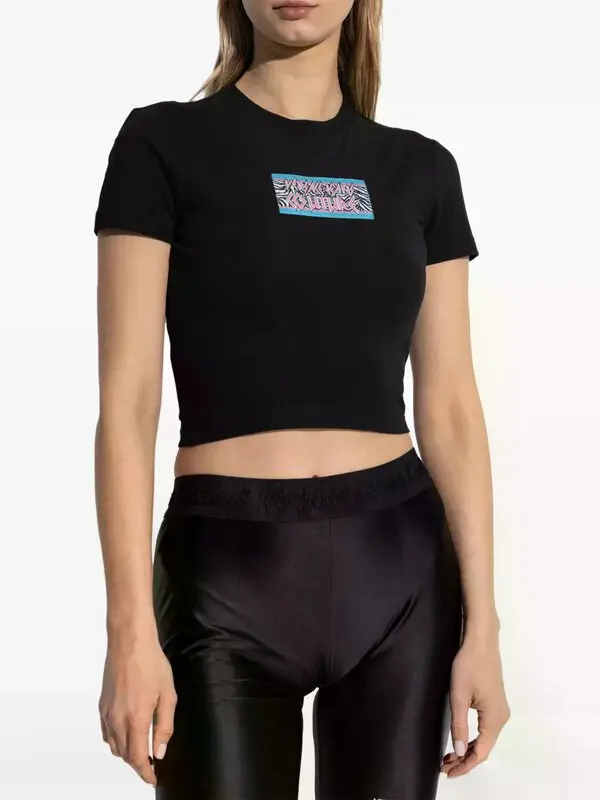Versace Logo Patch T-shirt