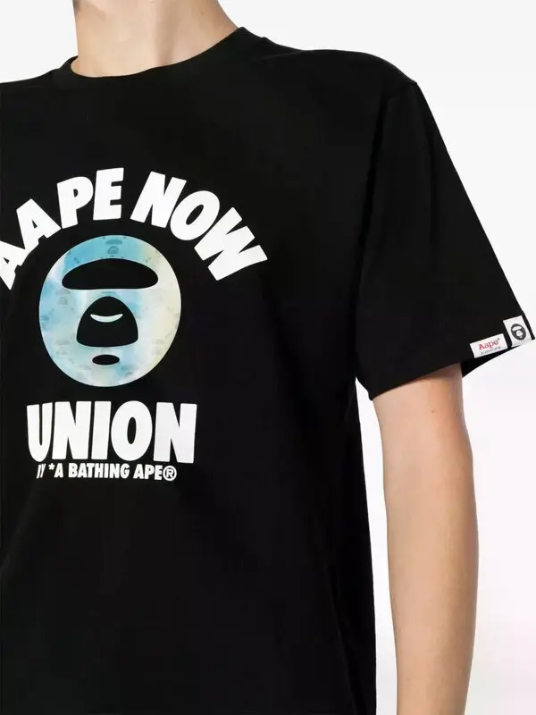 AAPE BY *A BATHING APE Graphic-print Cotton T-shirt
