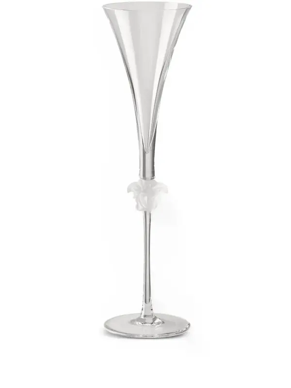 Versace Medusa Lumiere Champagne Flute - Neutrals