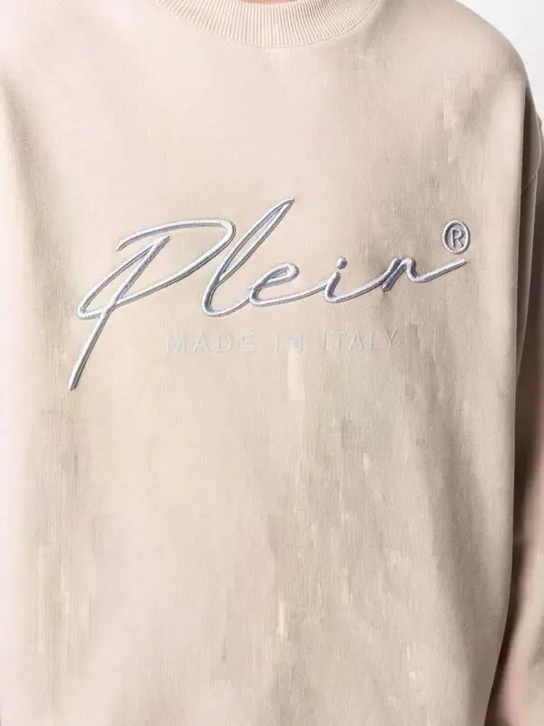 Philipp Plein Embroidered Logo Sweatshirt