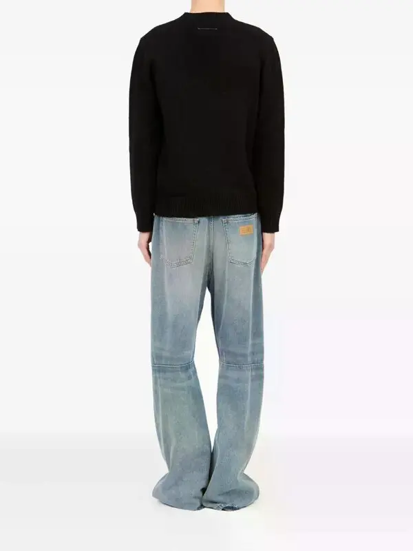 MAISON MARGIELA Wool-blend Crew Neck Sweater