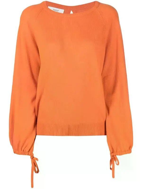 Pringle Of Scotland Cashmere Round Neck Jumper - Orange