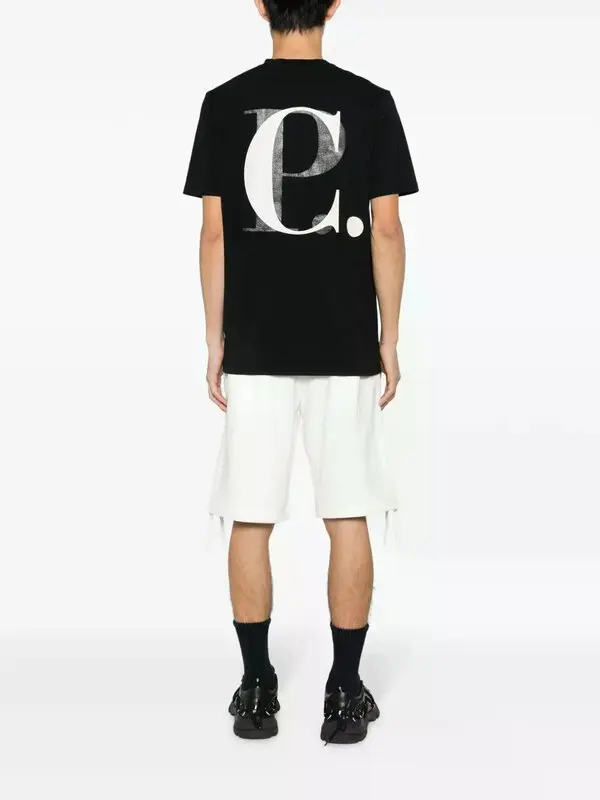 C.P. COMPANY Logo-print Cotton T-shirt