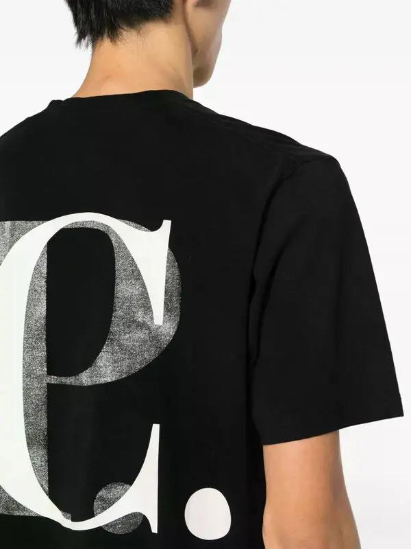C.P. COMPANY Logo-print Cotton T-shirt