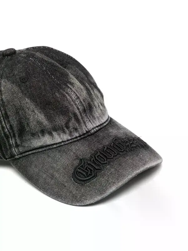 GROUND ZERO Logo Embroidery Heavy Washed Cap