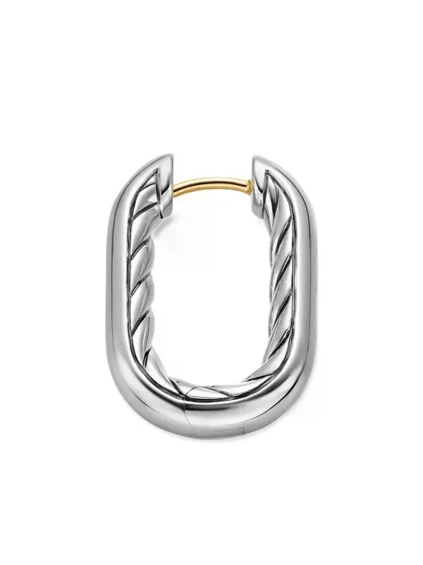 David Yurman Sterling Madison Hoop Earrings