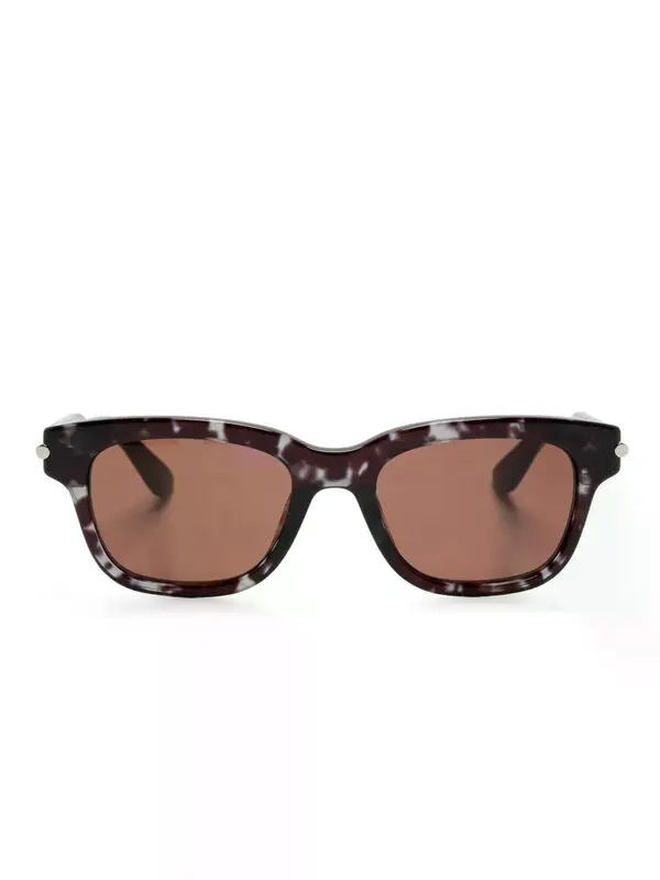 Alexander McQueen City T-bar Sunglasses - Grey