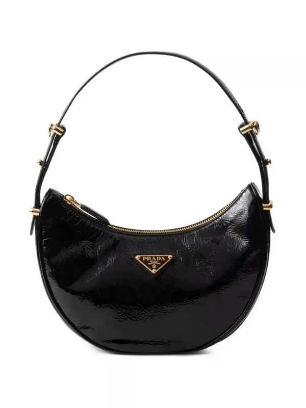Prada Patent Lambskin Shoulder Bag