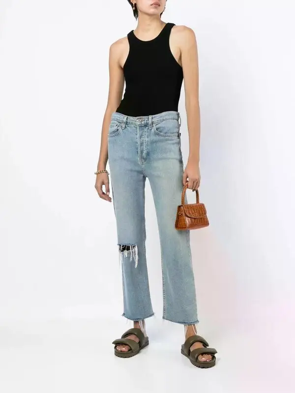 AGOLDE Bailey Round Neck Tank Top