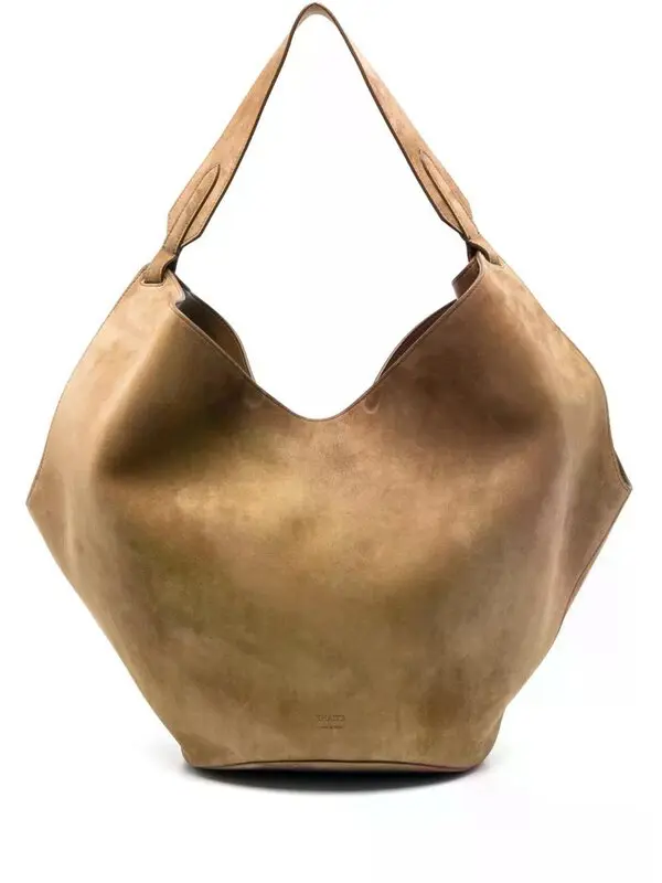 Khaite Medium Lotus Tote Bag - Brown