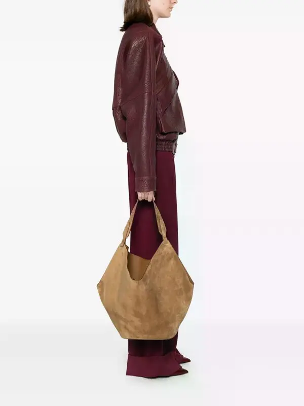 Khaite Medium Lotus Tote Bag - Brown