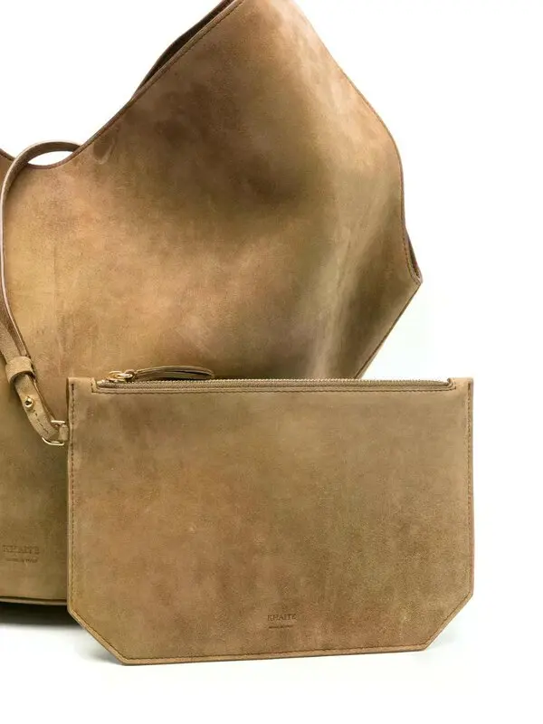 Khaite Medium Lotus Tote Bag - Brown