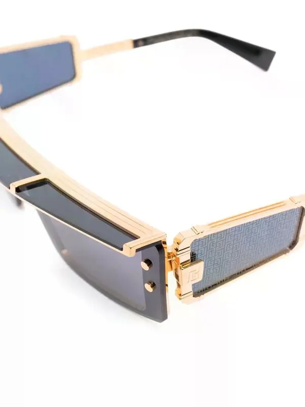 Balmain Wonderboy Iii Rectangle-frame Sunglasses