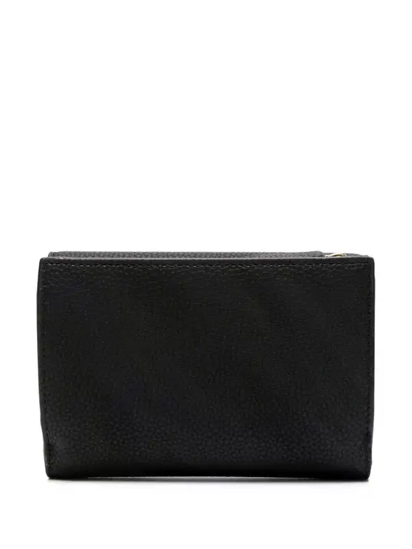 Emporio Armani Logo-plaque Grained-faux Leather Wallet