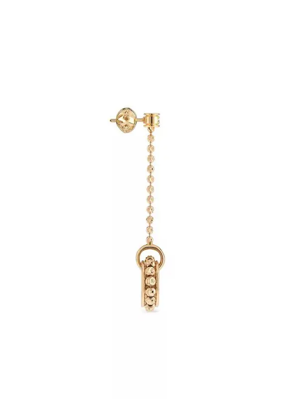 OFFICINA BERNARDI 18kt Yellow Moon Dora Diamond Earrings - Gold