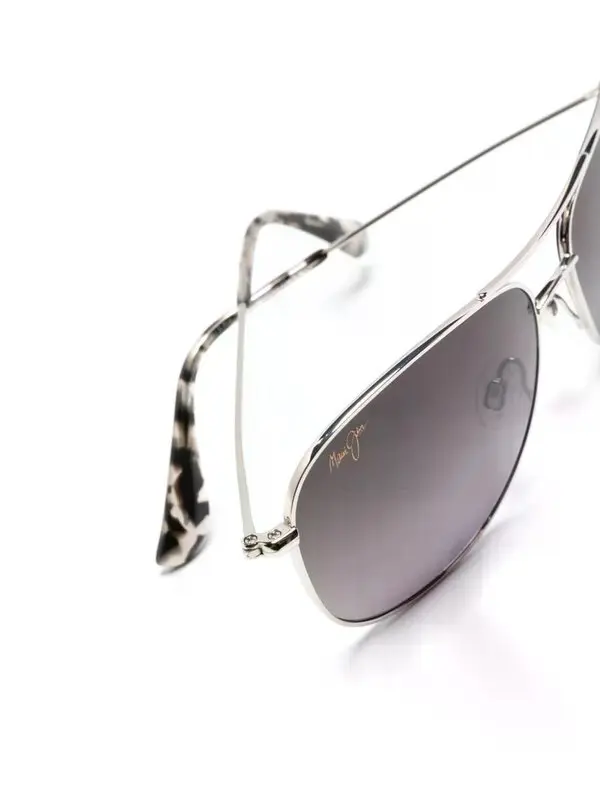 Maui Jim Cliff House Pilot-frame Sunglasses