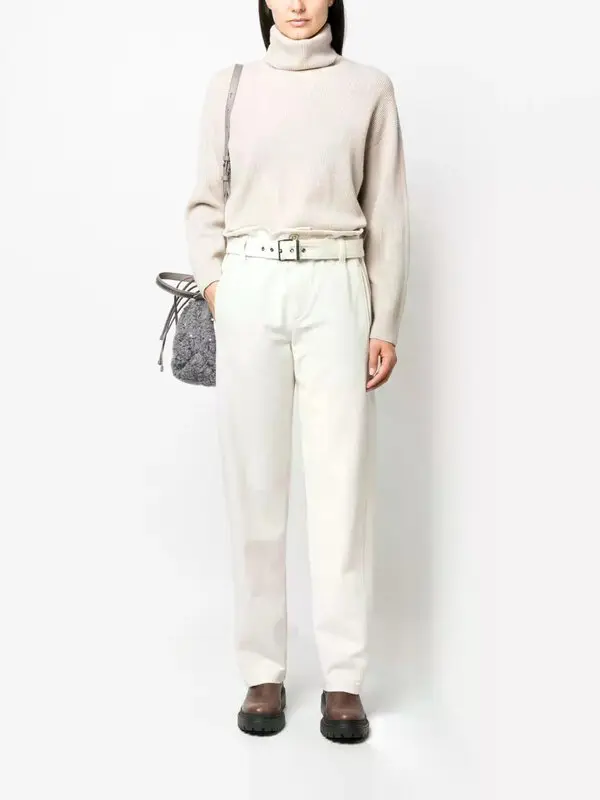 Brunello Cucinelli Ribbed-knit Wool-blend Jumper