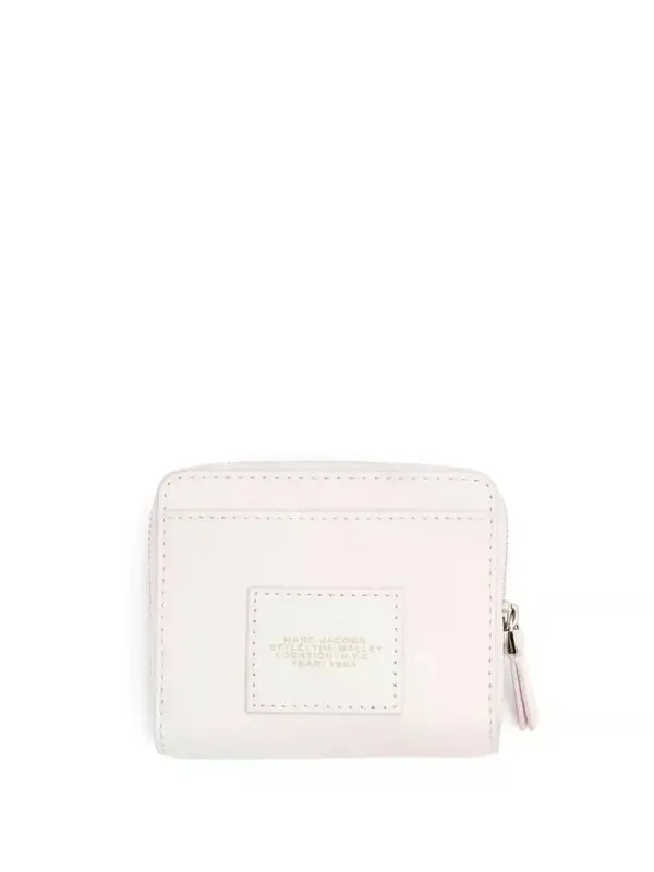 Marc Jacobs The Leather Mini Compact Wallet - White