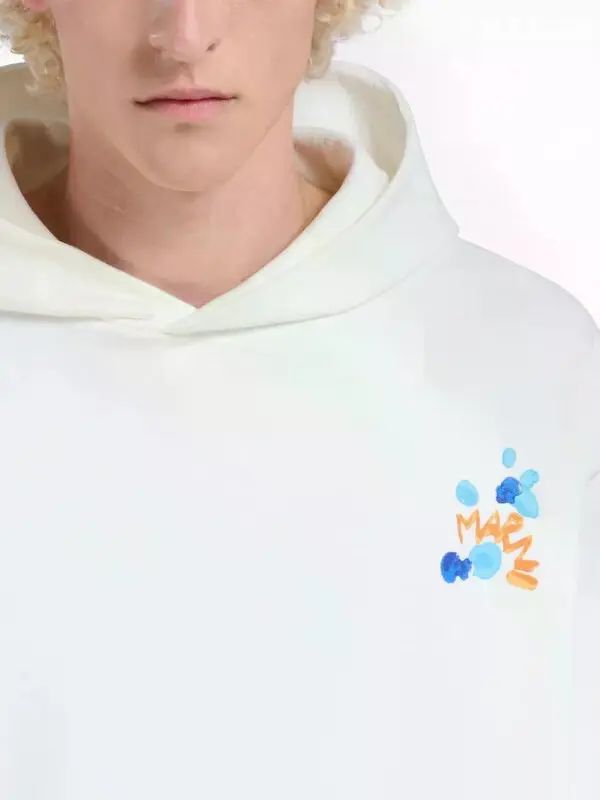 Marni Logo-print Cotton Hoodie