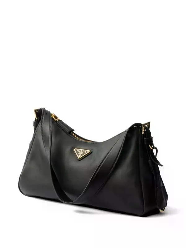 Prada Medium Aimée Shoulder Bag - Black