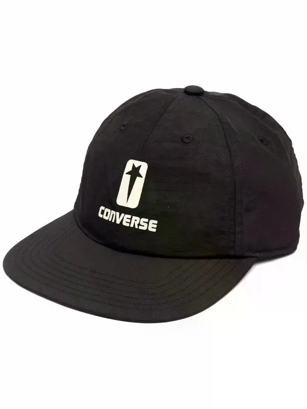 Rick Owens X Converse Logo Cap - Black