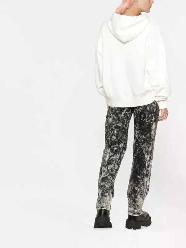 Palm Angels Cotton Graphic Print Hoodie
