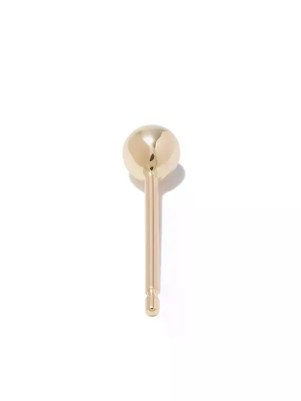 MARIA TASH 18kt Yellow Ball Single Stud Earring