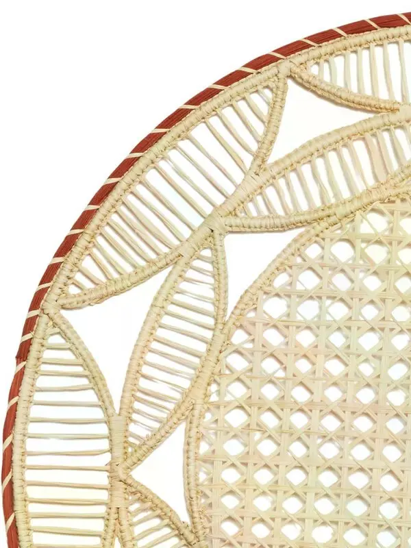 La DoubleJ Round Raffia Placemat