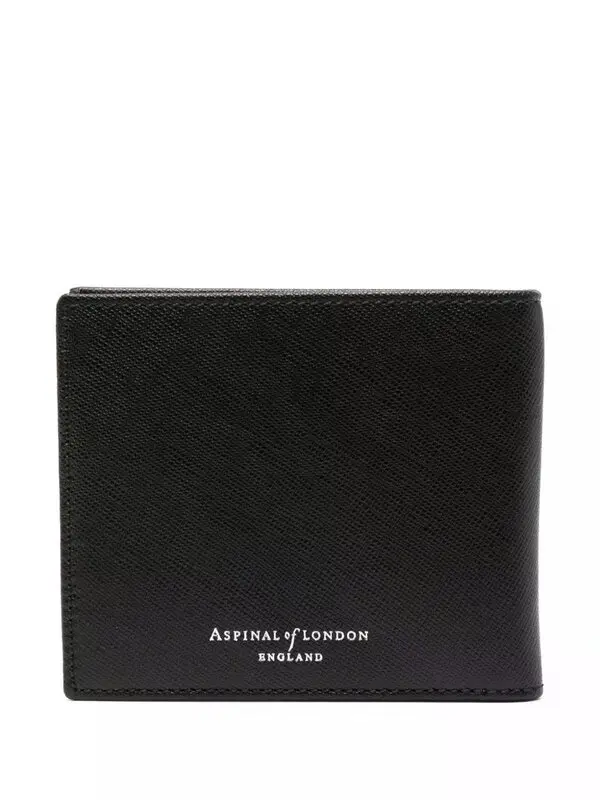 ASPINAL OF LONDON 6 Cc Logo-plaque Leather Wallet