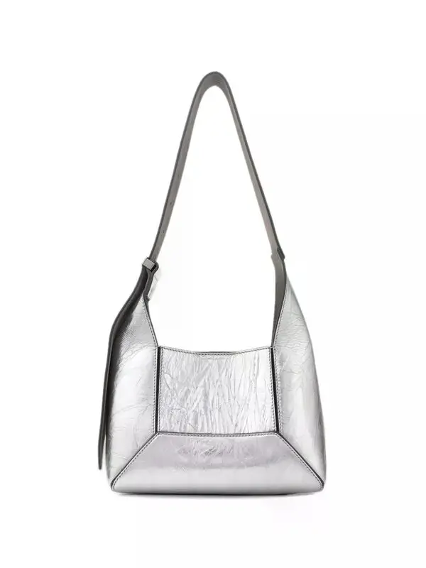 JIMMY CHOO Small Diamond Shoulder Bag - Silver