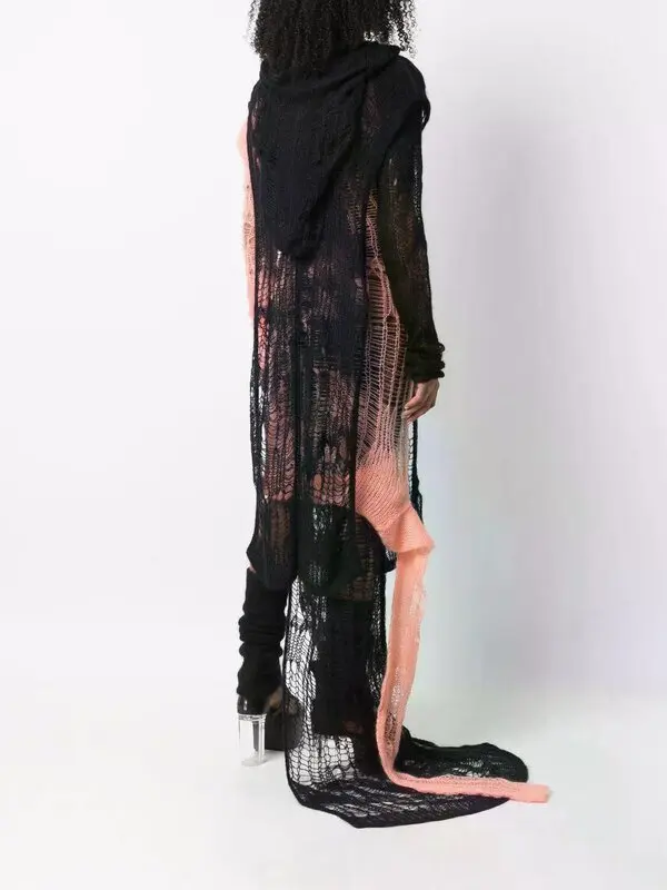 Rick Owens Spider Knit Poncho
