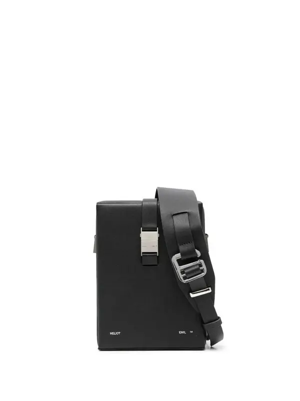 HELIOT EMIL Square Messenger Bag - Black
