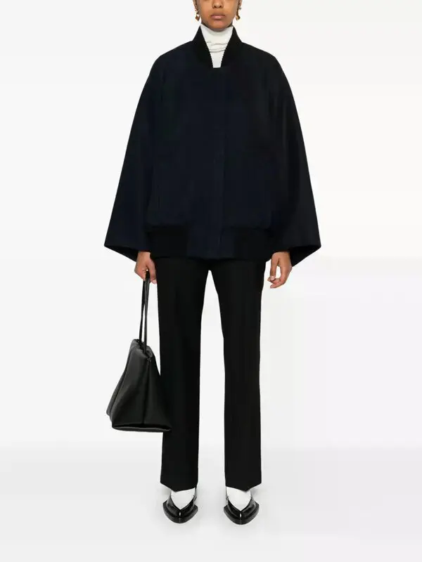Max Mara Zenone Bomber Jacket - Blue