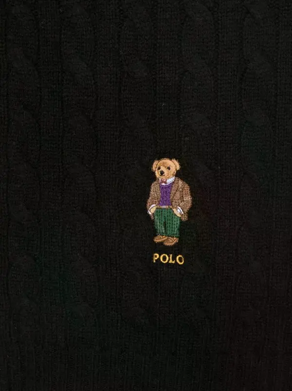 Polo Ralph Lauren Polo Bear Cable-knit Scarf