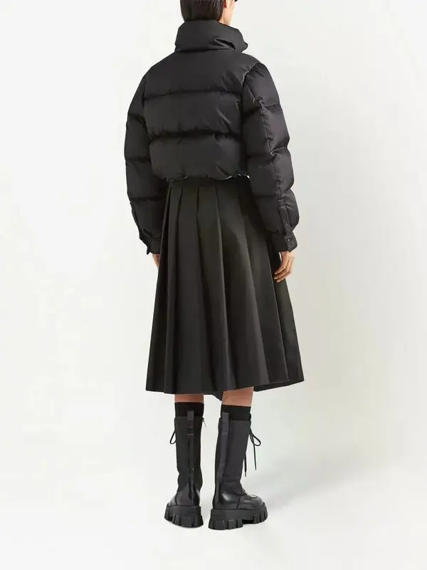 Prada Cropped Down Jacket