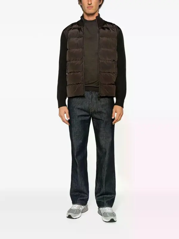BARBA NAPOLI High-neck Virgin Wool Jumper