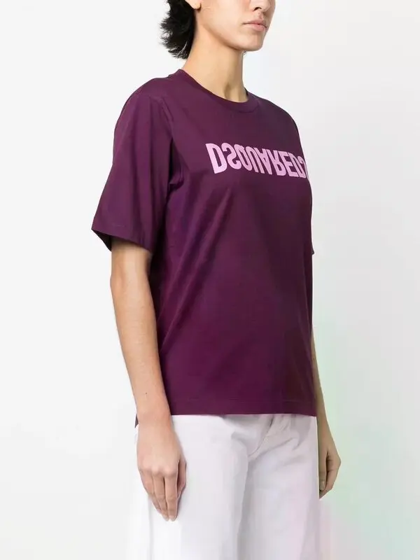 Dsquared2 Cotton Reverse Logo T-shirt