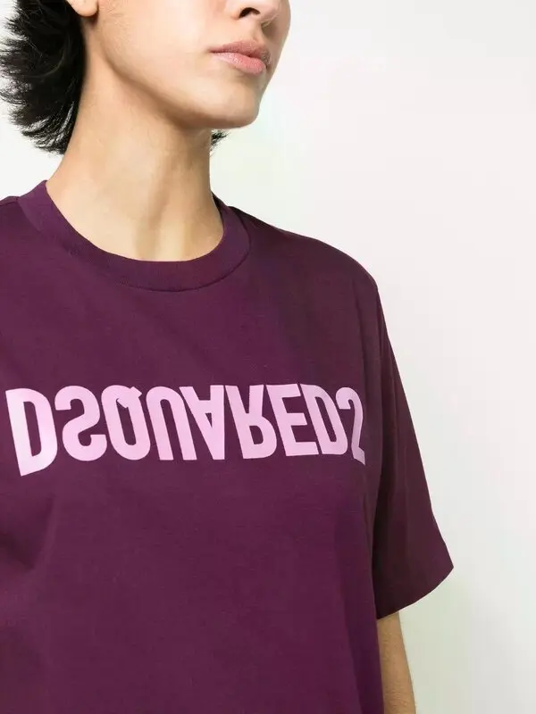 Dsquared2 Cotton Reverse Logo T-shirt