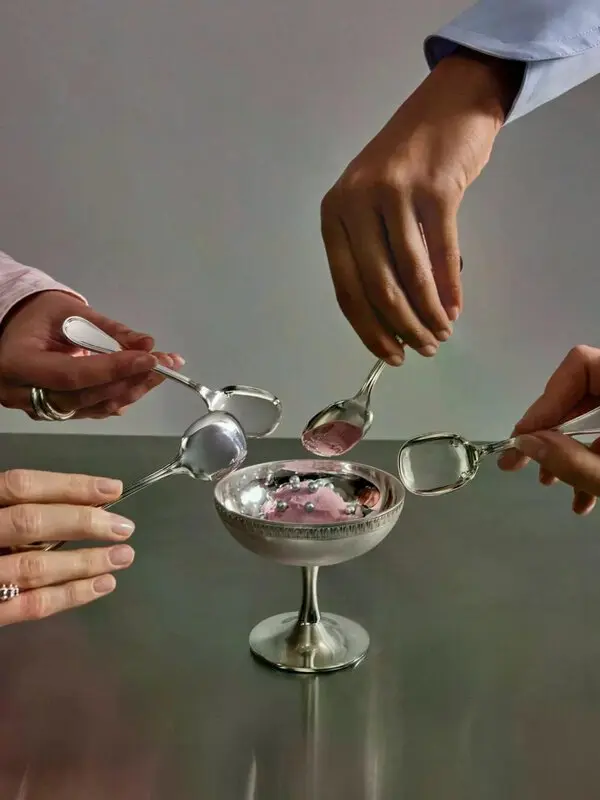 Christofle Albi Icecream Spoons