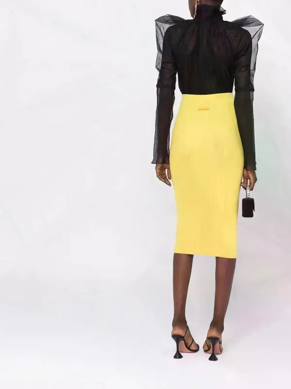TOM FORD Floral-lace High-neck Blouse