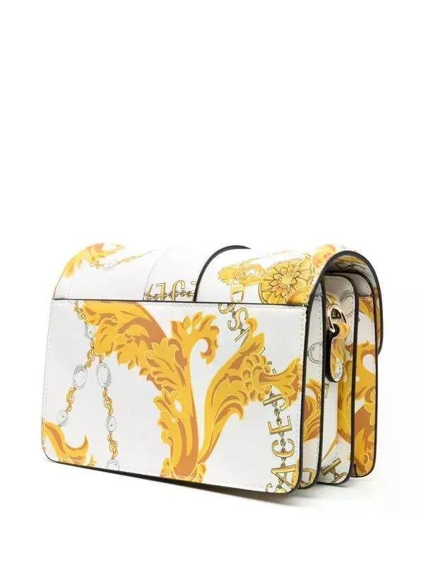 Versace Baroque-print Satchel Bag