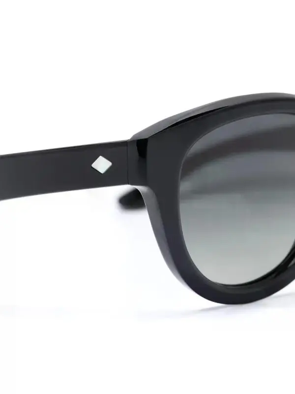 Giorgio Armani Round Frame Gradient Lens Sunglasses