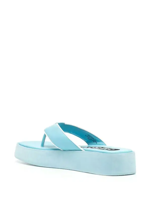 Senso Paxton Platform Flip Flops - Blue