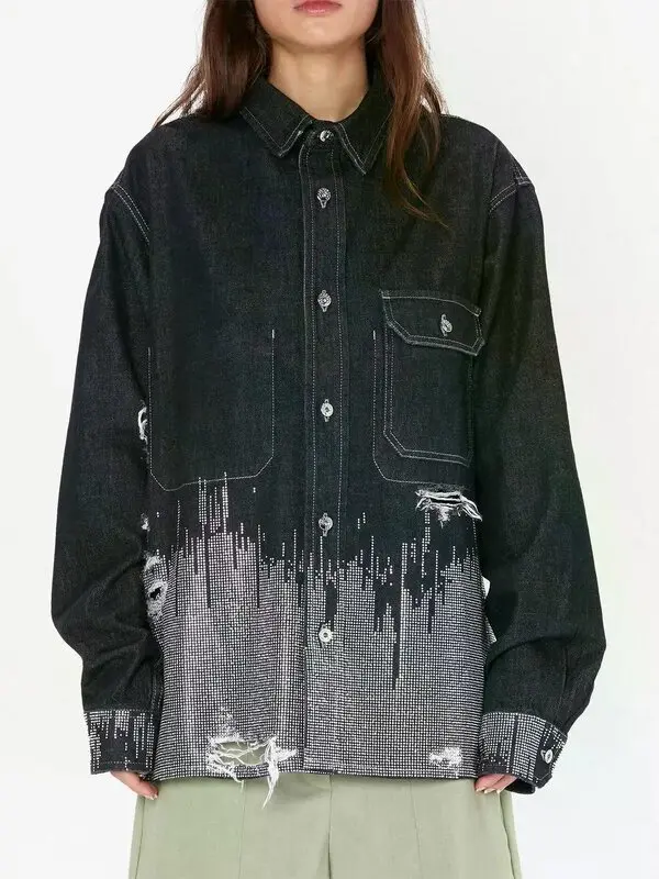 JW Anderson Studded Denim Shirt