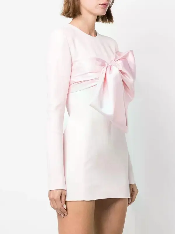 Giambattista Valli Oversize Bow Mini Dress