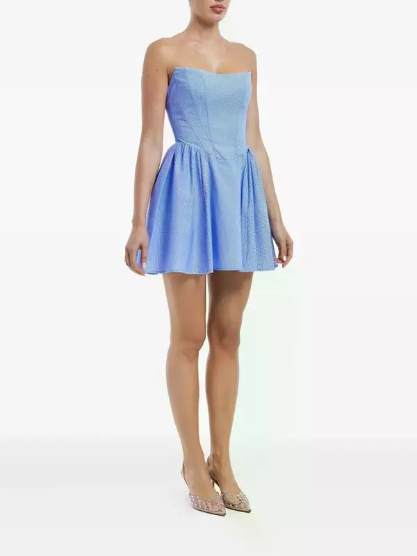 POST MERIDIEM Corset Mini Dress