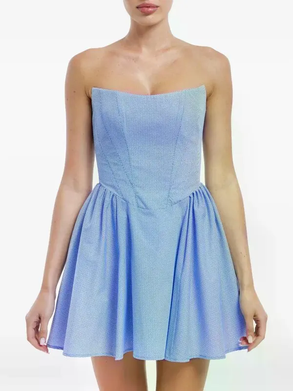 POST MERIDIEM Corset Mini Dress