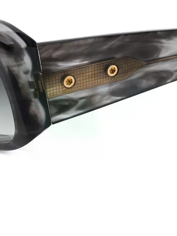 Dita Superflight Rectangular-frame Sunglasses