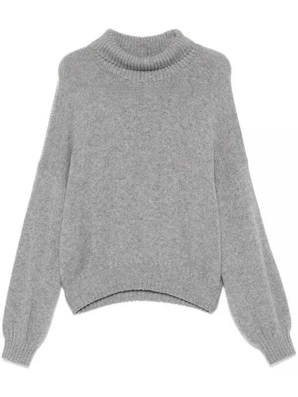 Khaite Morris Cashmere Blend Roll Neck Sweater
