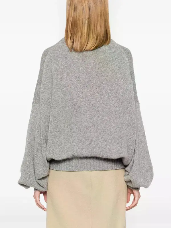 Khaite Morris Cashmere Blend Roll Neck Sweater
